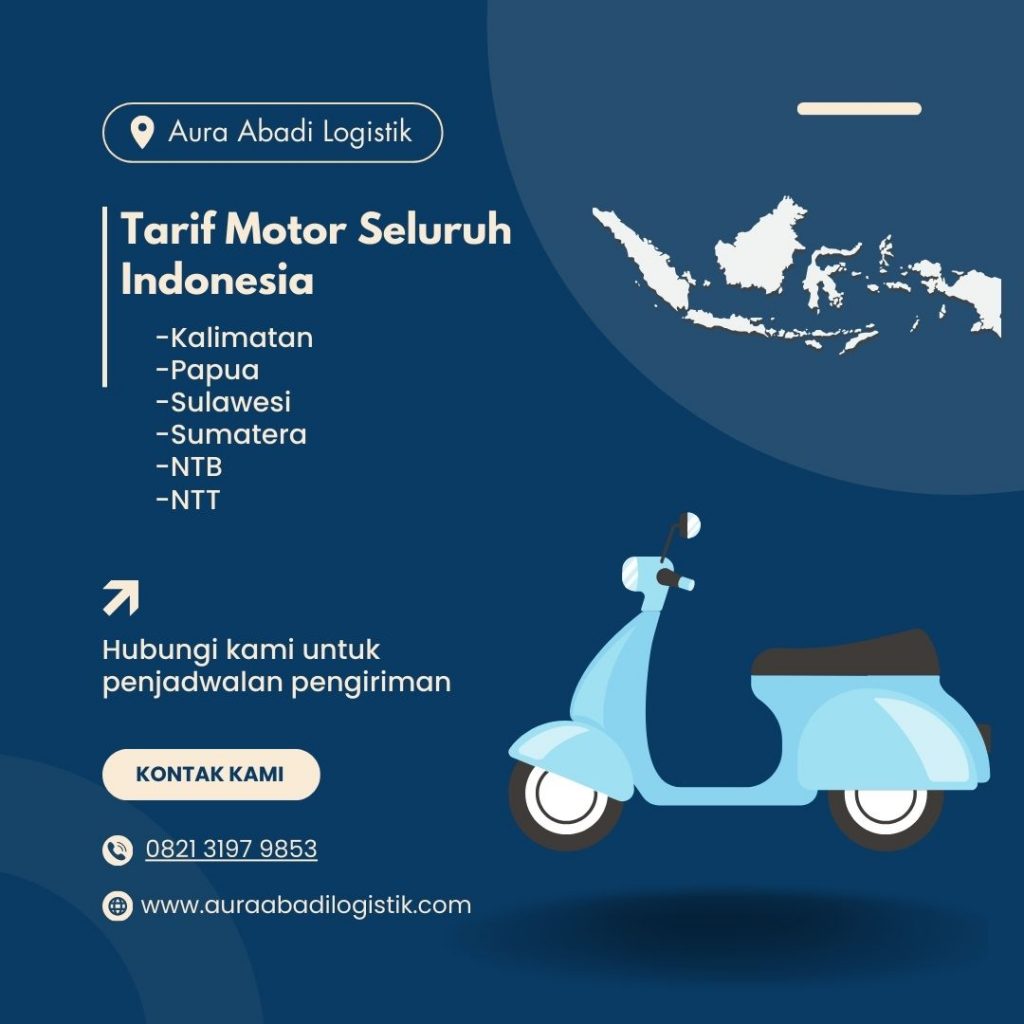Jasa Pengiriman Motor Via Laut Antar Pulau